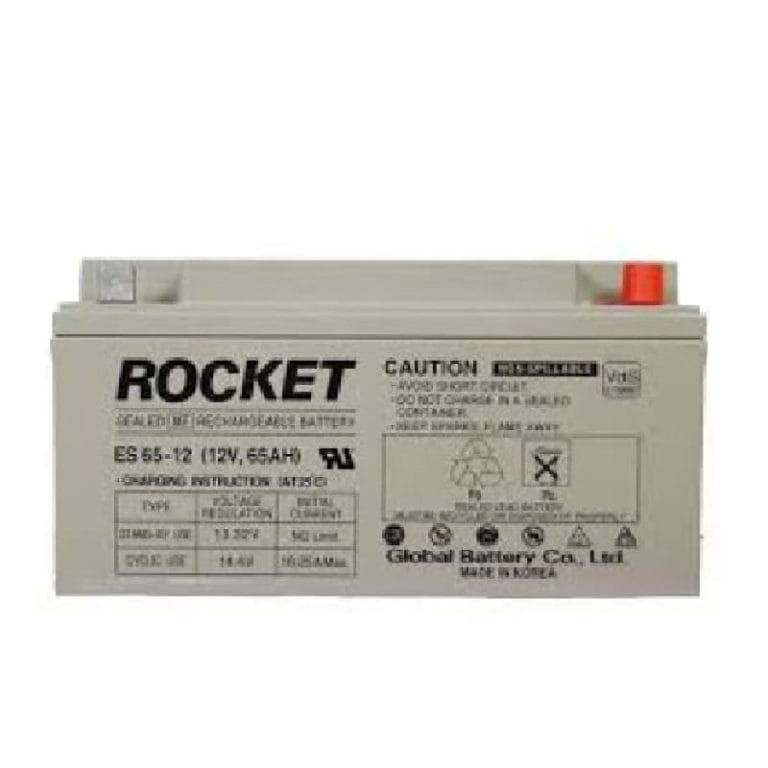 Buy Rocket ES 55-12 AGM-VRLA 12V-55Ah Battery - Security Supplies