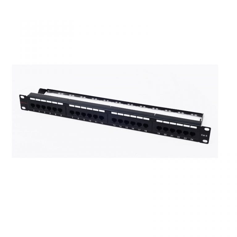 ExTell CAT6 Patch Panel 24 Port RJ45 | Security Supplies UAE