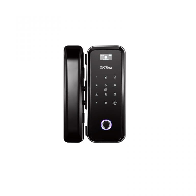 ZKTeco GL300 Hybrid Verification Glass Door Lock - Security Supplies