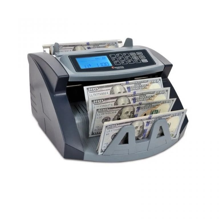 Cassida 5520 UVMG Back Loading Simple Bill Counter - Security Supplies