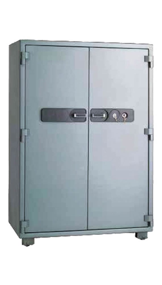 Eagle 2 Door Fire Resistant Safe SS-700 ( 2 Key Lock) Grey - Security ...
