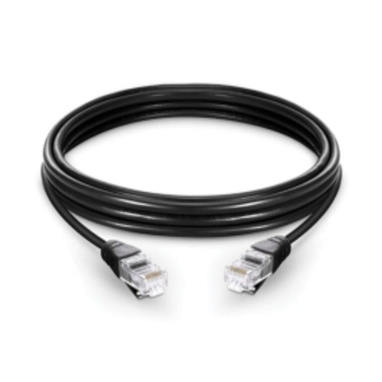 Avalon Cat.6 UTP 24 AWG PVC Patch Cord 2 mtr Black Colour - ANC6UPBK ...