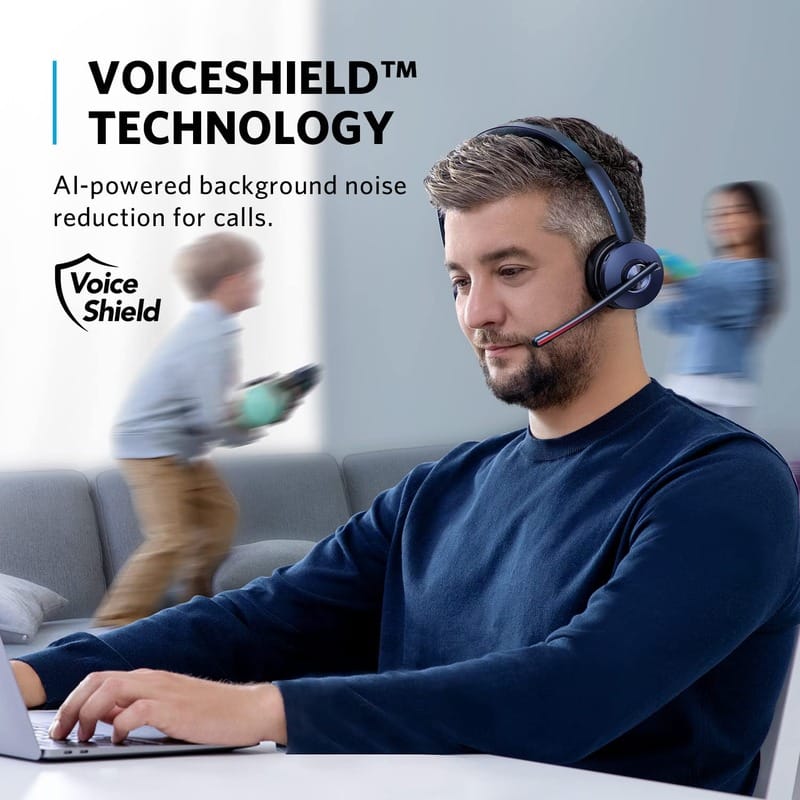 Anker PowerConf H700, Bluetooth Headset with Microphone - Security Supplies