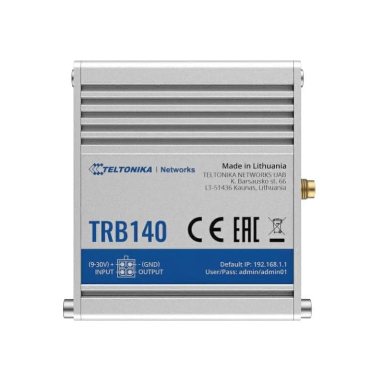 Teltonika - Industrial Ethernet LTE Gateway Router - TRB140 - Security ...