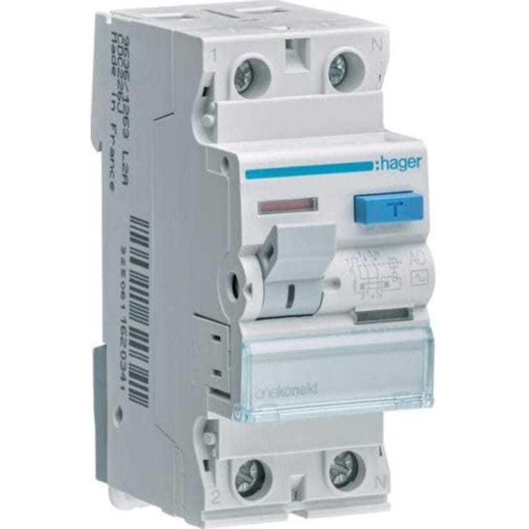 Hager - Earth Leakage Circuit Breaker 63A 2Pole 30MA ELCB CDC264J ...