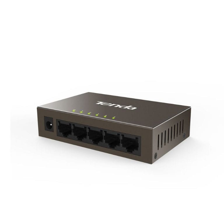 Tenda - Five-port Fast Ethernet Desktop Switch - TEF1005D - Security ...