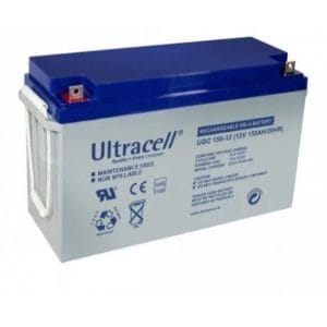 Ultracell - 12V 150ah Rechargeable VRLA Battery - UCG150-12 - Security ...