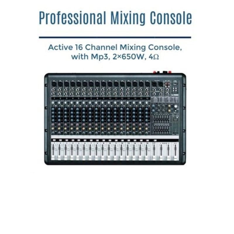 CMX - 7 Channel Professional Mixer with USB - MX7U - Security Supplies