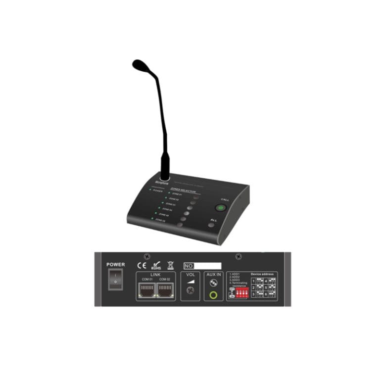CMX - 6 Zone Remote Microphone - PA-6000RM - Security Supplies