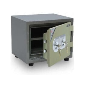 Rubik - Fireproof Safety Safe Box Locker with Key, Green - RB42KW-GR ...