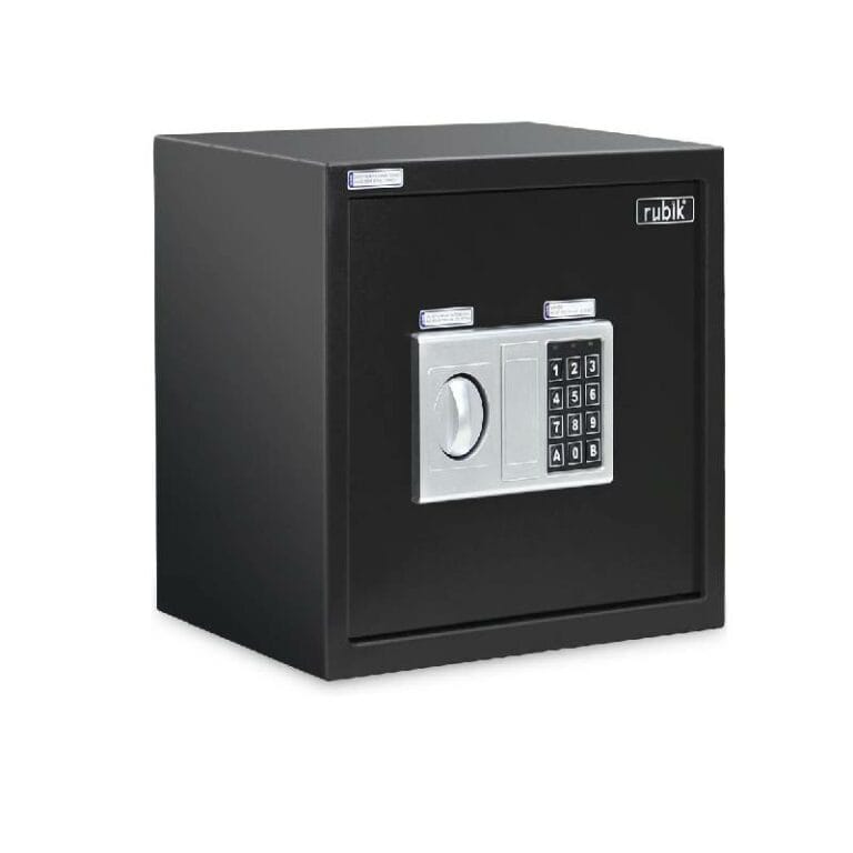 Rubik - Large Safe Box A4 Documents Size Safety Locker with Digital ...