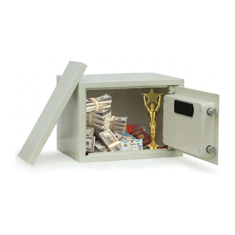 Rubik - Safe Box A4 Document Size with Digital Combination Pin and Key ...