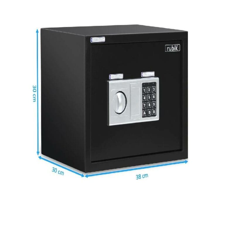 Rubik - Safe Box Large A4 Documents Size Safety Locker with Digital ...