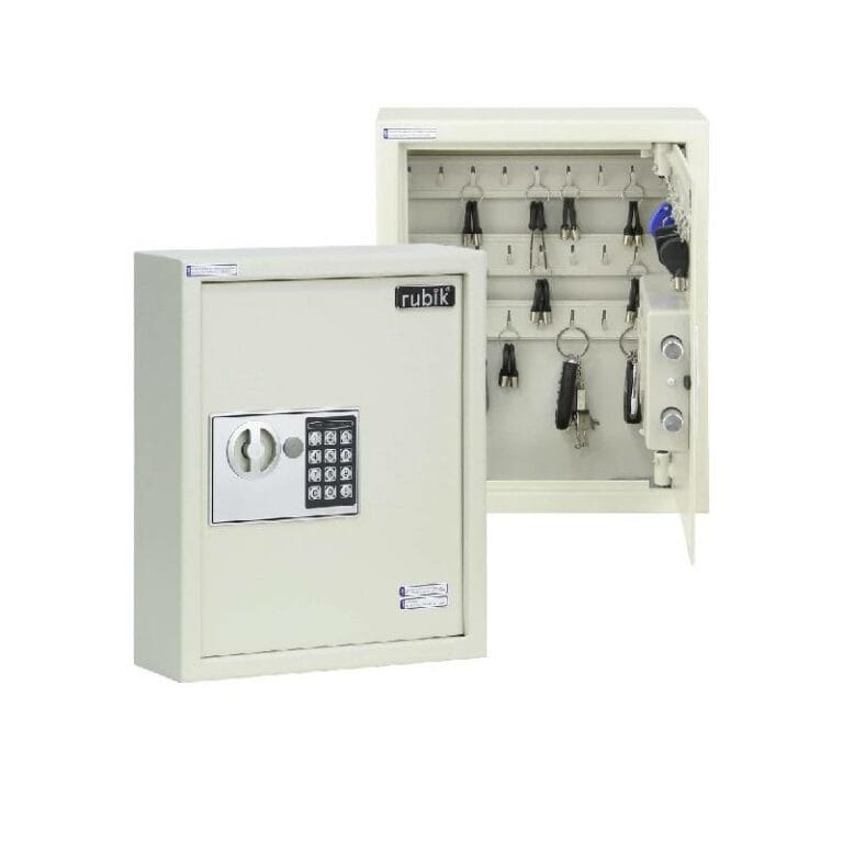 Rubik - Wall Mounted Metal Storage Cabinet Safe Box with Digital Lock ...