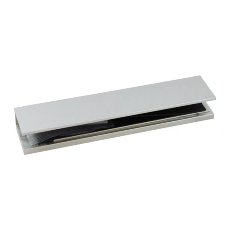 MEC-GEM - Pair of U Brackets to install 600 LBS EM Lock on Full Glass ...