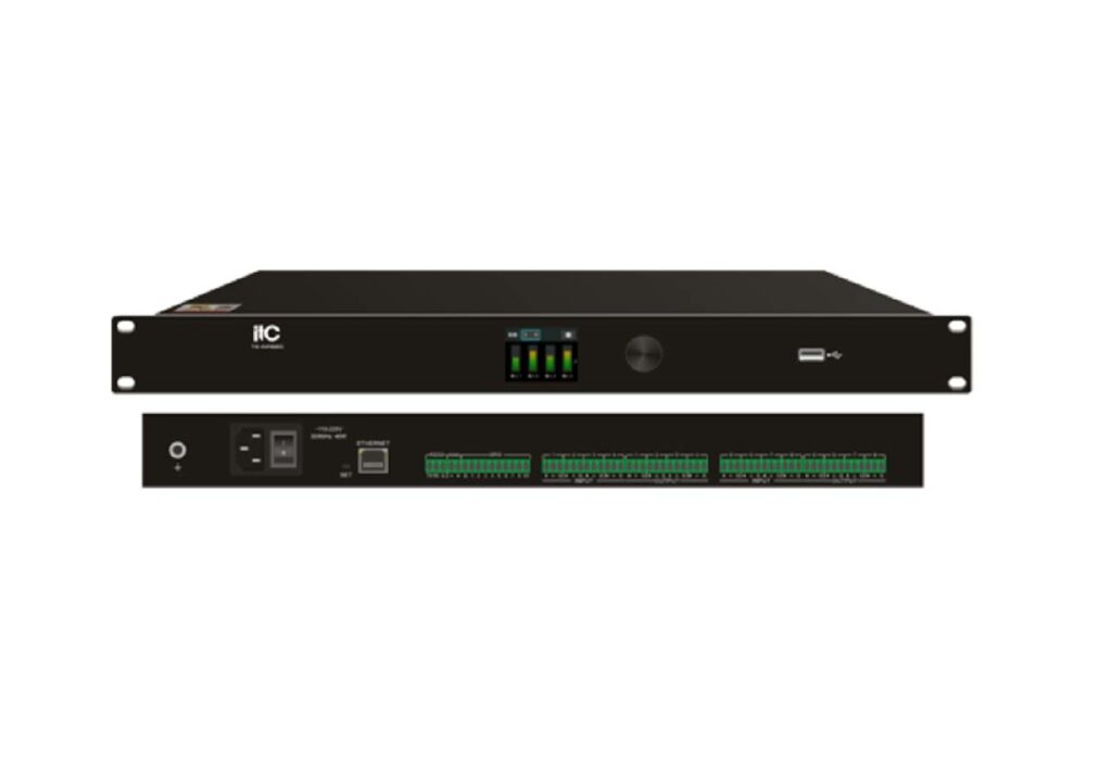 ITC - Professional 8 Channel Digital Audio Processor, 8 Inputs - TS ...
