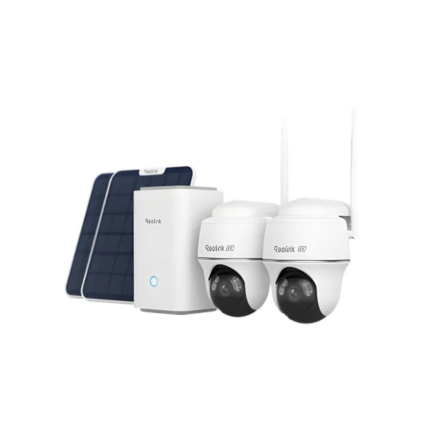 Reolink 4K Wireless Outdoor Security Kit with Solar Panels