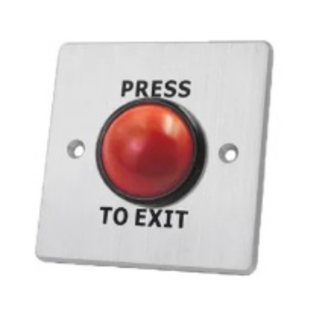 Elock EL-S886R Emergency Exit Button | Stainless Steel