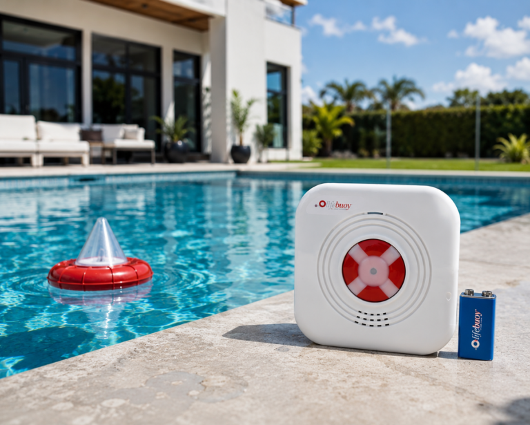 Lifebuoy Pool Alarm System – Model G1 | Smart Swimming Pool Motion ...